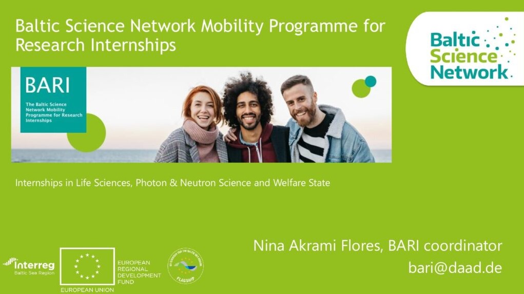 Presentations – Baltic Science Network