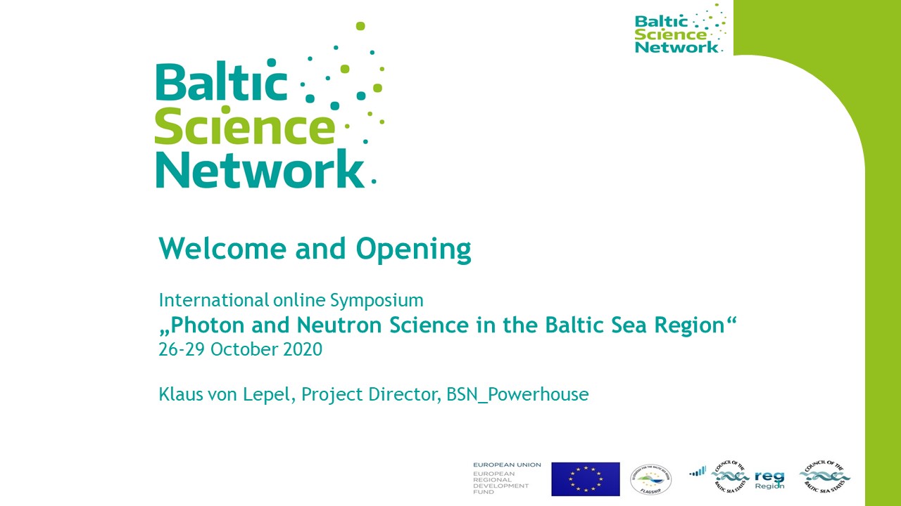 Presentations – Baltic Science Network